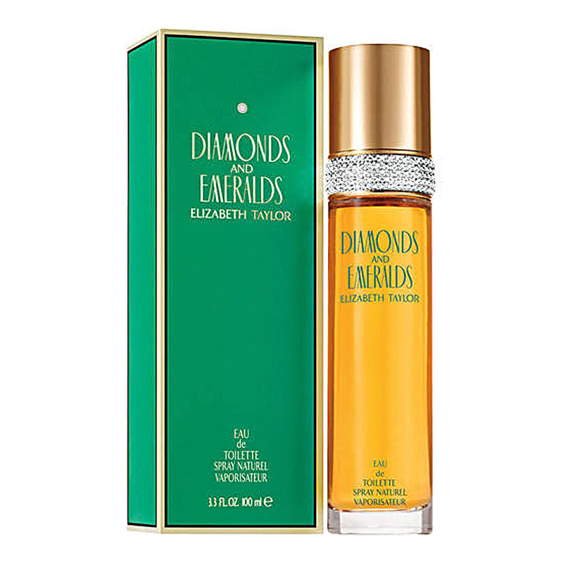 ELIZABETH TAYLOR DIAMONDS & EMERALDS EAU DE TOILETTE SPRAY – A & R PERFUMES LLC