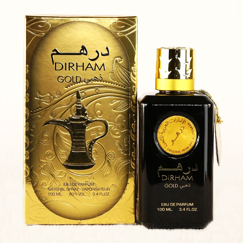 DIRHAM GOLD EAU DE PARFUM SPRAY – A & R PERFUMES LLC