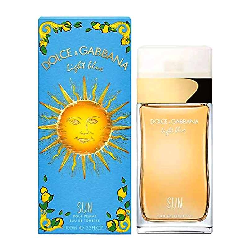 DOLCE & GABBANA LIGHT BLUE SUN WOMEN EAU DE TOILETTE SPRAY – A & R ...